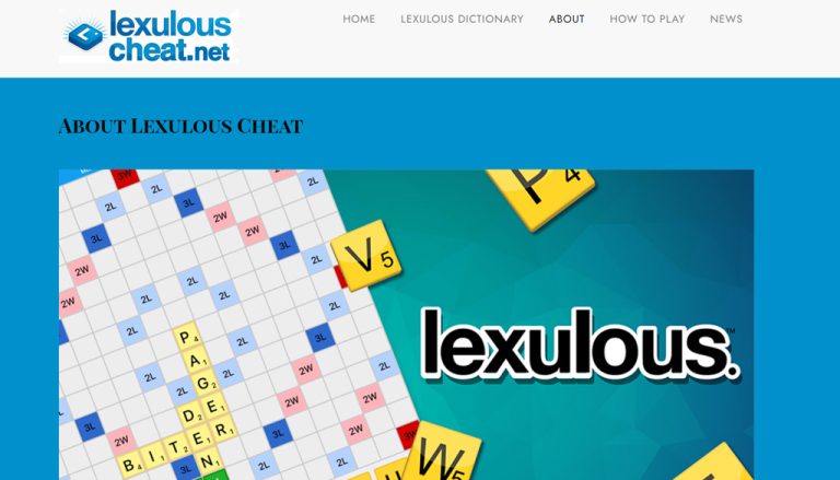Welcome to LexulousCheat.net - Lexulous Cheat